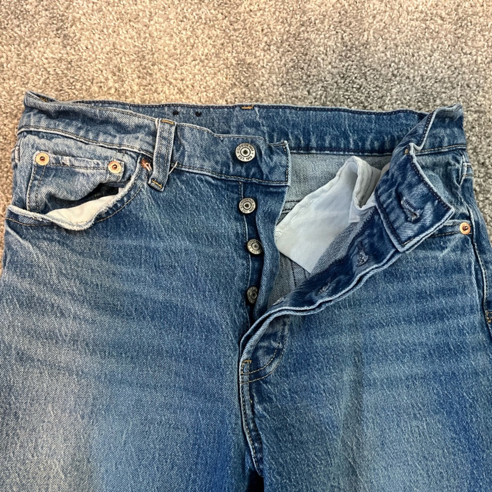 Gap Cheeky Straight High Rise - Gem